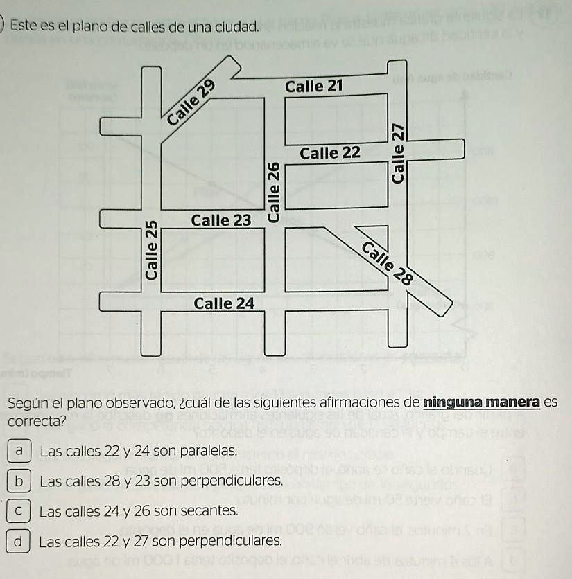 SOLVED: hola me ayudan por favor Este es el plano de calles de una ...