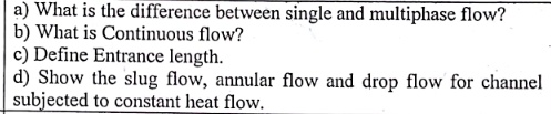 a what is the difference between single and multiphase flow b what is ...