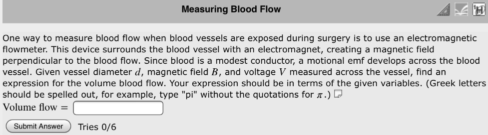 measuring blood flow one way to measure blood flow when blood vessels ...