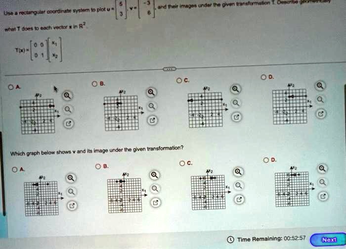 Use a rectangular coordinate system to plot u = , v = , and their ...