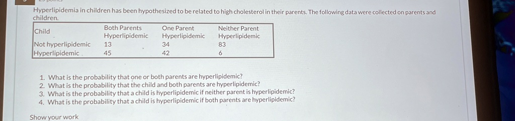 hyperlipidemia in children has been hypothesized to be related to high ...