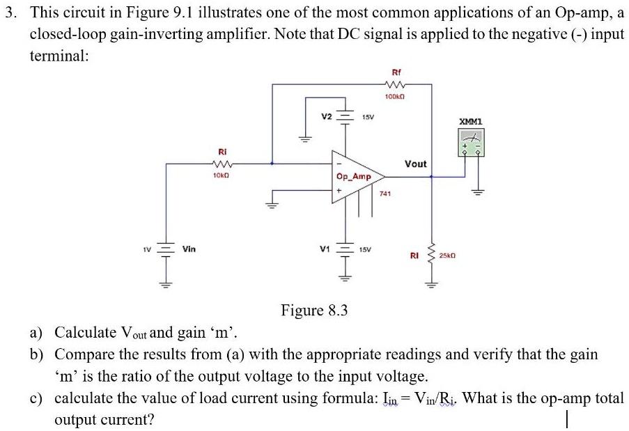 SOLVED: This circuit in Figure 9.1 illustrates one of the most common ...