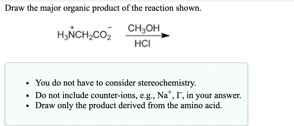 VIDEO solution: Draw the major organic product of the reaction shown ...