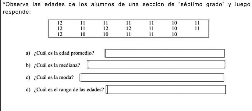 SOLVED: AYUDA PORFA Y DOY CORONA *Observa las edades de los alumnos de ... SOLVED: AYUDA PORFA Y DOY CORONA *Observa las edades de los alumnos de ...