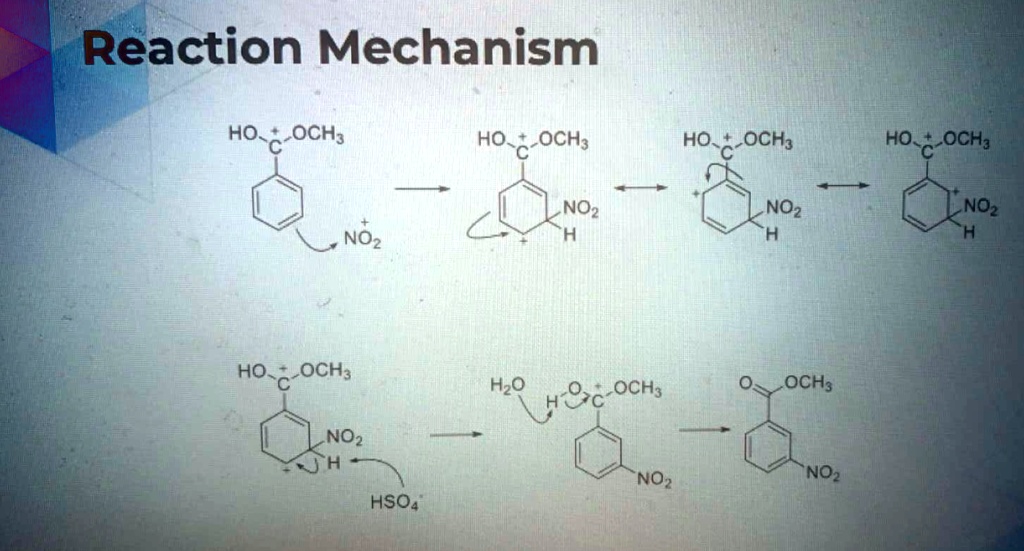 SOLVED: Explain the reaction mechanism in words. Reaction Mechanism: HO ...