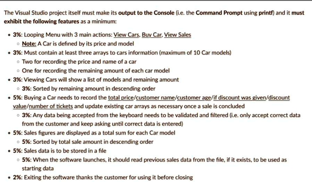 VIDEO solution: Write a C program that implements the following ...