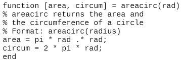 SOLVED: Please use MATLAB. Write a script that will calculate the area ...