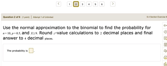 SOLVED:Questlon 0l 6 noinim Aitamnt ol Unlimiio Sclion exorciso Use the ...