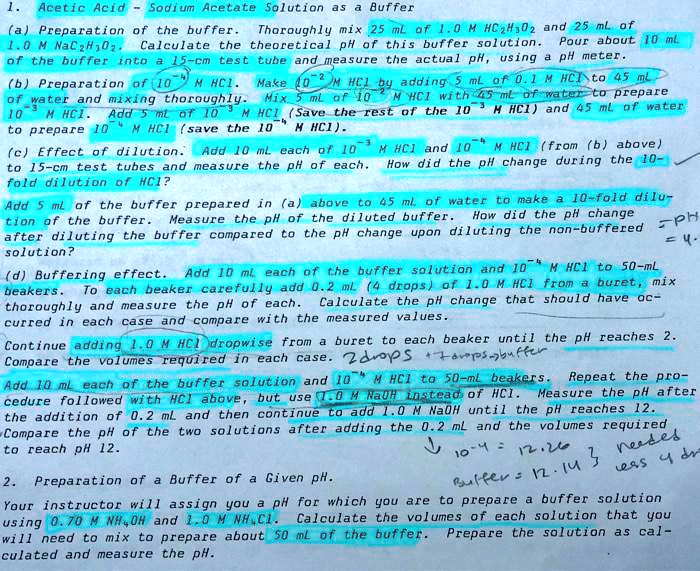 SOLVED: (a) Measured pH of buffer after addition of 0.2 mL of 1 M NaOH = 12.1. Calculated pH of ...