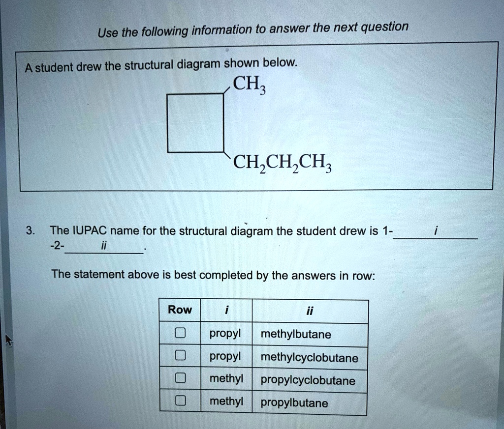 use the following information to answer the next question a student ...