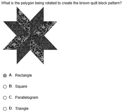 SOLVED: PLEASE HELP! // 99 points // look at the picture below What is the polygon being rotated ...