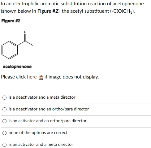 SOLVED:In an electrophilic aromatic substitution reaction of ...