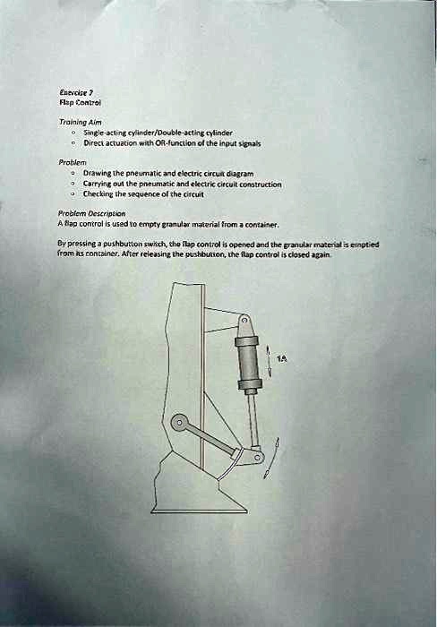 Exercise 7 Flap Control Training Aim • Single-acting cylinder/Double ...
