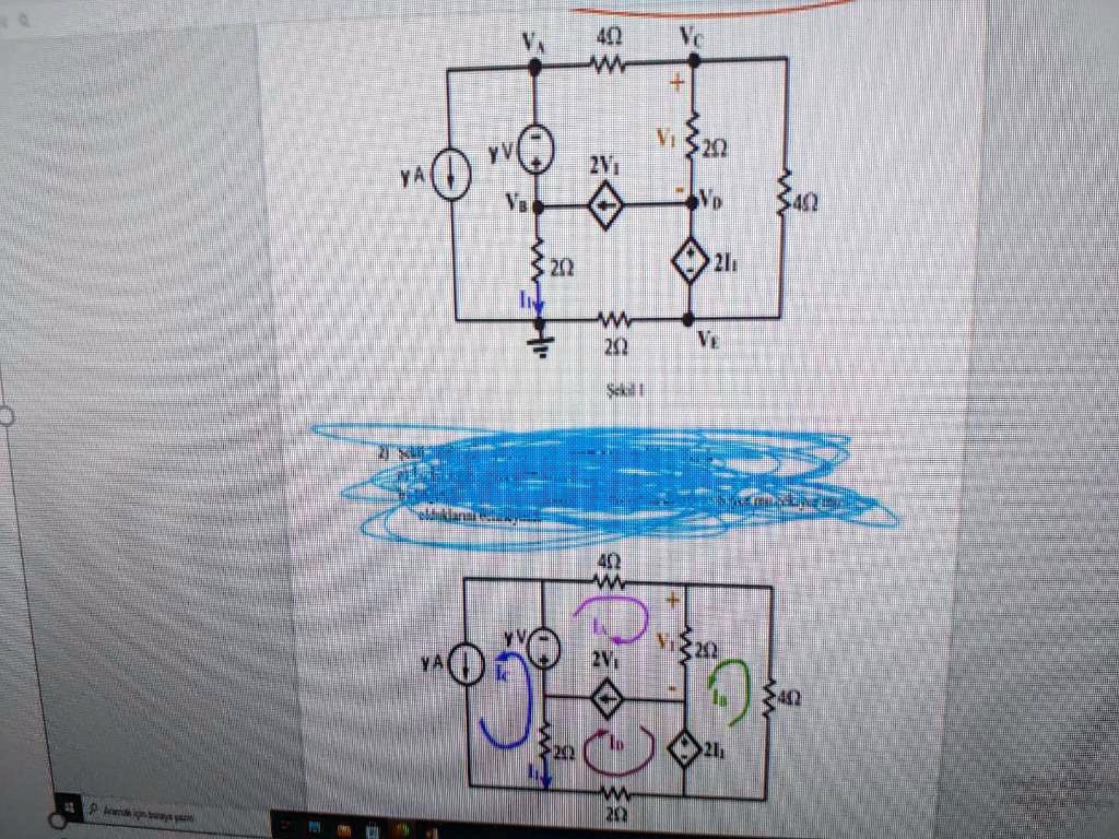 SOLVED: Text: Y = 4 Solving the circuit in Figure 1 with the Node ...