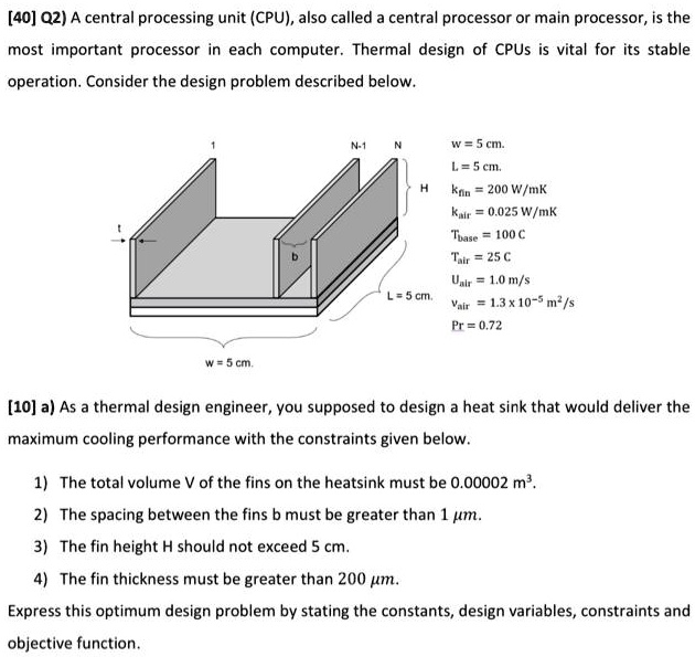 SOLVED: A central processing unit (CPU), also called a central processor or main processor, is ...