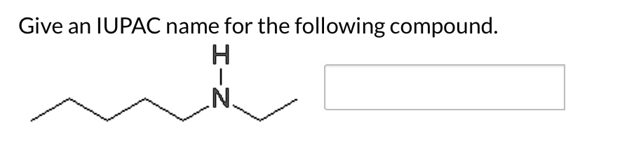Give an IUPAC name for the following compound.