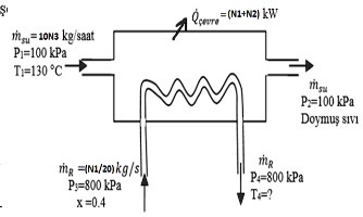 SOLVED: Refrigerant R134a, as shown in the figure, is used as a working ...