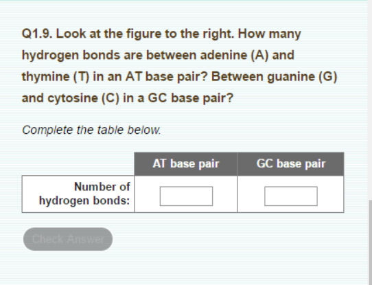 [GET ANSWER] Q1.9. Look at the figure to the right. How many hydrogen ...