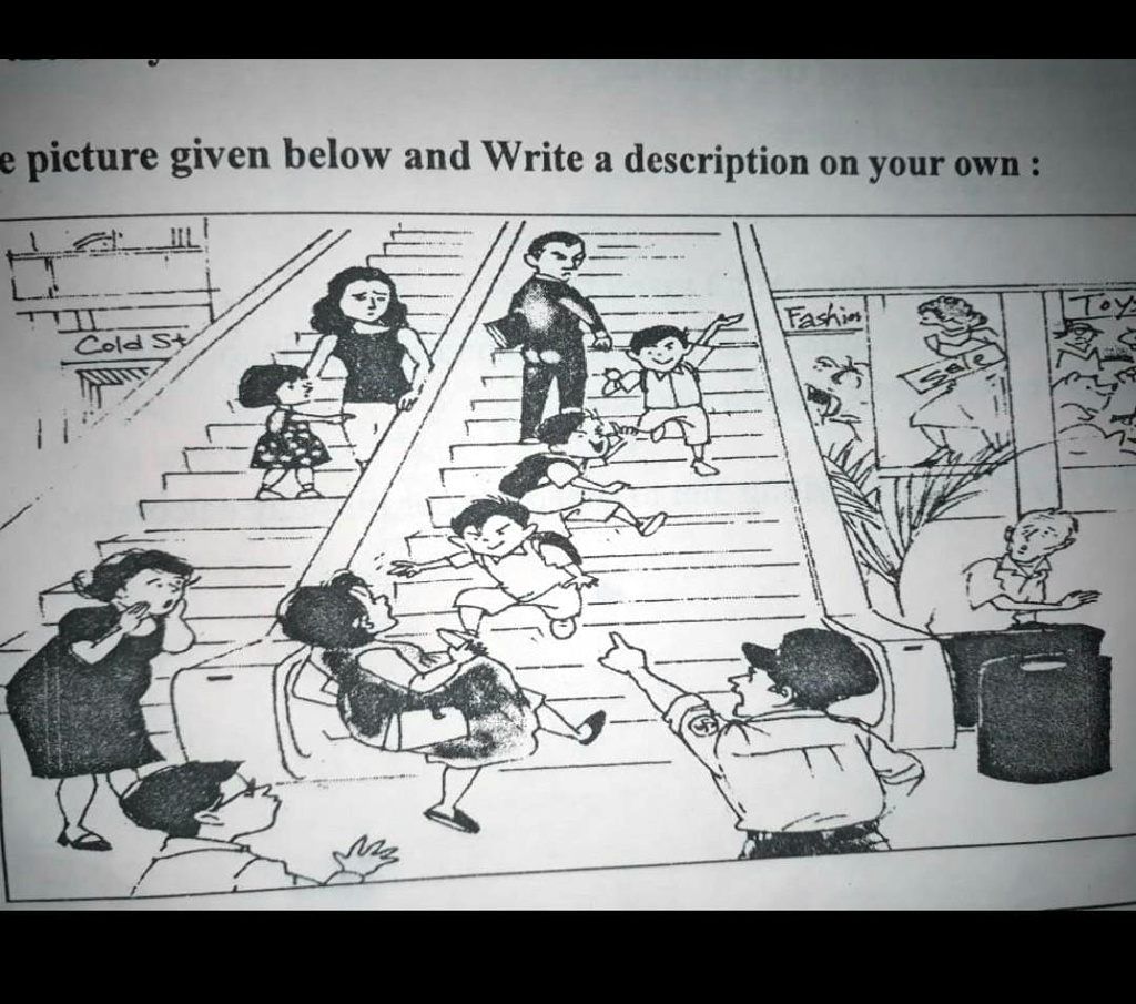 SOLVED: 'look at the picture given below and describe in your own words (9 picture given below ...