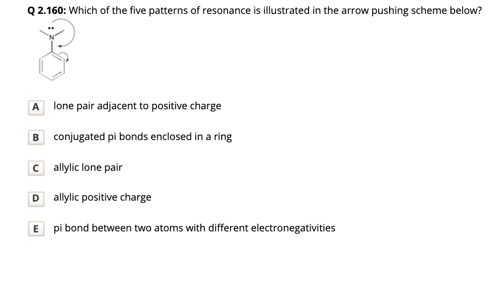 q 2160 which of the five patterns of resonance is illustrated in the ...