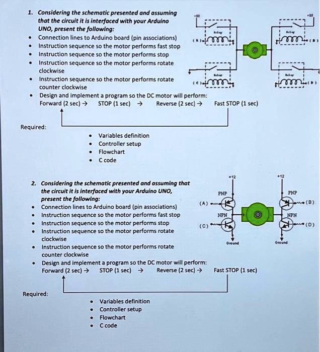 SOLVED: Texts: 1. Considering the schematic presented and assuming that the circuit is ...