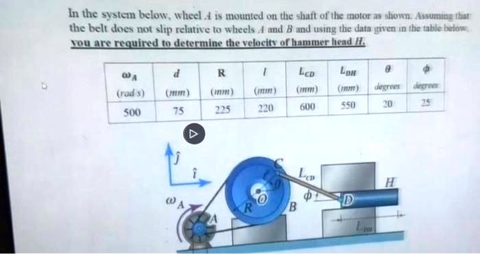 SOLVED: In the system below, where 4 is mounted on the shaft of the ...