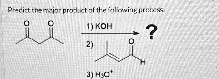 Predict the major product of the following process. 1) KOH 2) 3) H3O^+