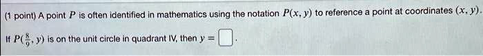 point point p is often identified in mathematics using the notation px y to reference a point at ...