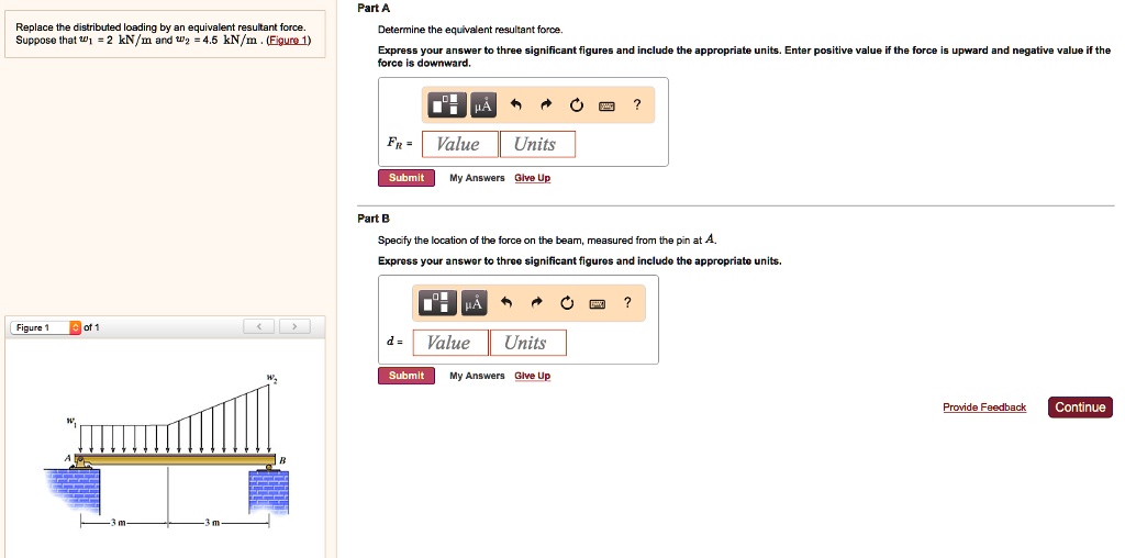 part a determine the equivalent resultant force express your answer to ...
