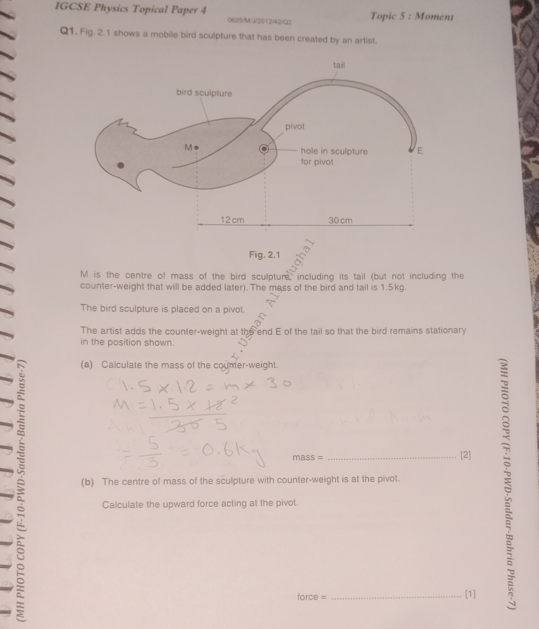 SOLVED: IGCSE Physics Topical Paper 4 0625 / M / 2012 / 4202 Topic 5 ... SOLVED: IGCSE Physics Topical Paper 4 0625 / M / 2012 / 4202 Topic 5 ...