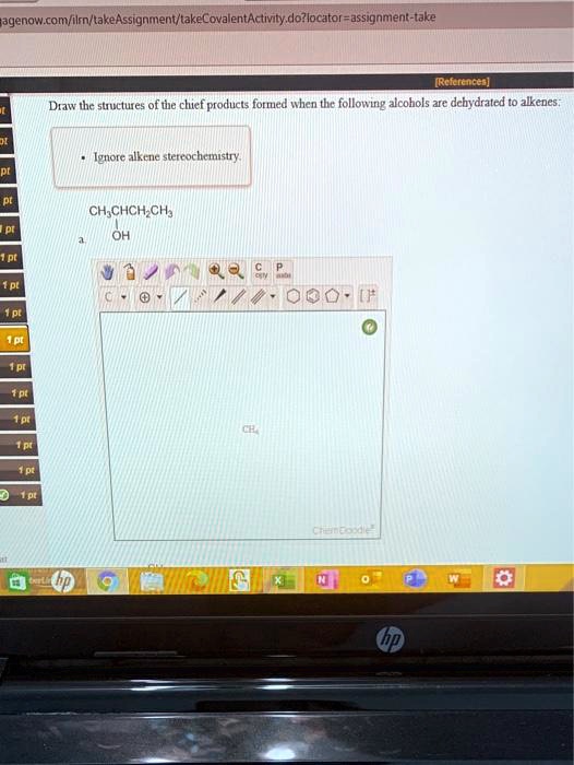 SOLVED: agenowcon/ilrn/takeAssignment/takeCovalentActivity dlo?locator-assignment-take Eeeer ...
