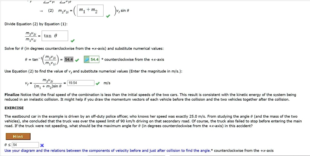 SOLVED: A 1,450 kg car traveling east with a speed of 30.6 m/s collides at an intersection with ...