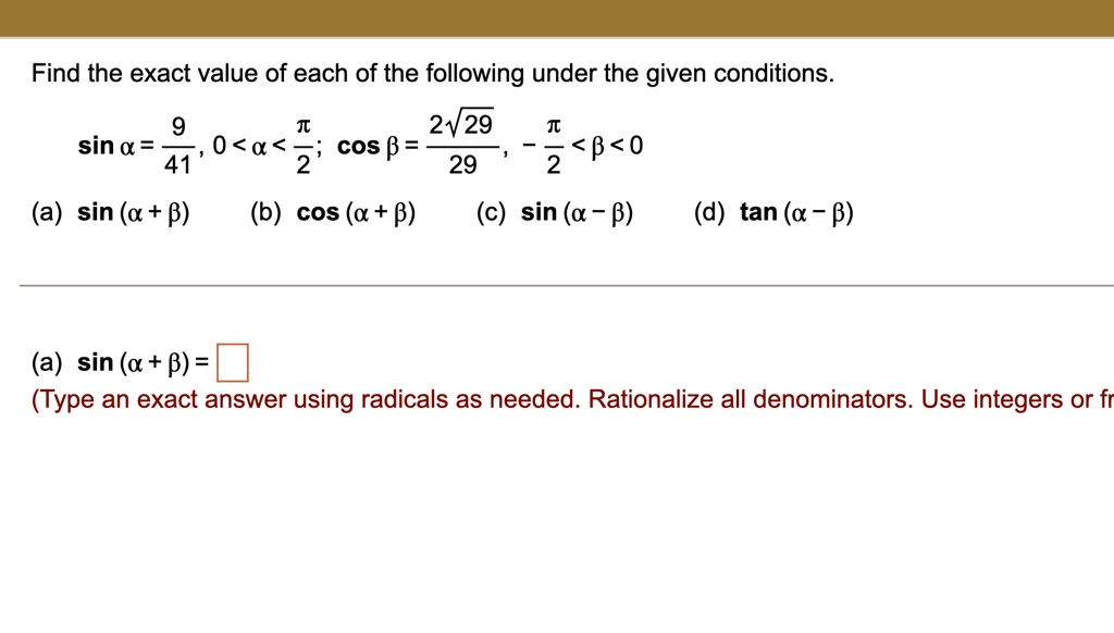 solved-all-parts-please-find-the-exact-value-of-each-of-the