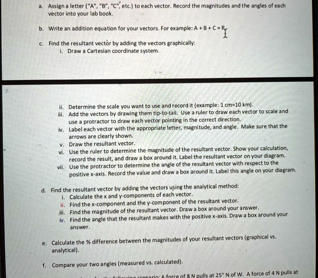 SOLVED: A plane flies 40 km East, then 30 km at 15Â° West of North, then 50 km at 30Â° South of ...
