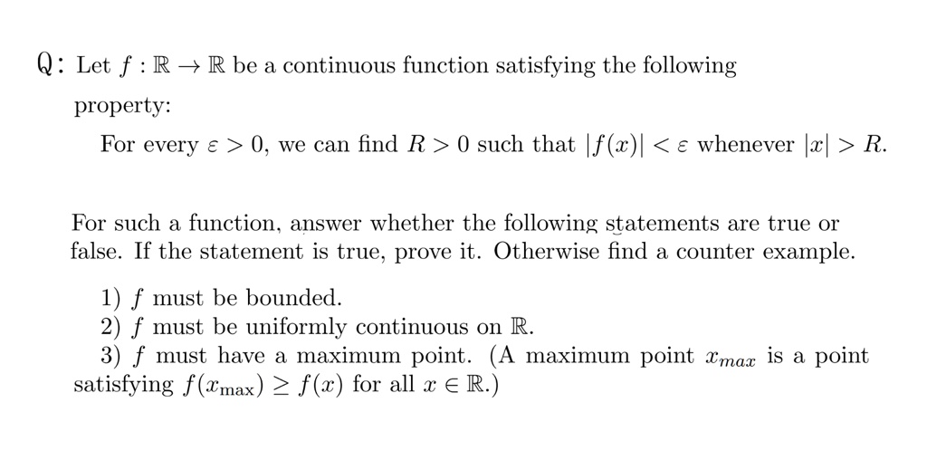 q let f r r be a continuous function satisfying the following property for every 8 0 we can find ...