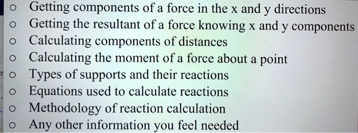 SOLVED: Getting components of a force in the X and y directions Getting ...