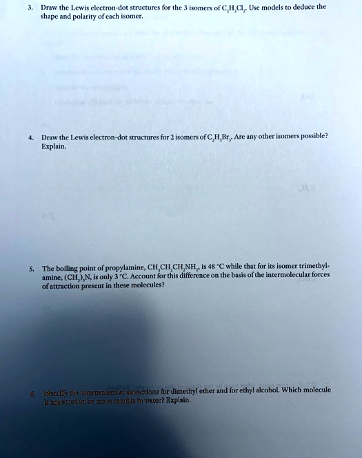 drr lewis electron dor strucrure for kcunts shape and polarity ofcach ...