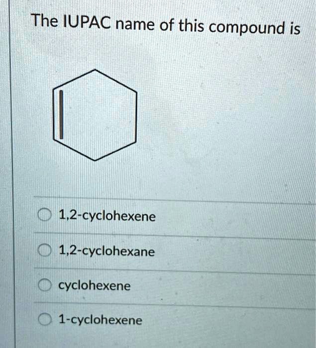 the iupac name of this compound is 12 cyclohexene 12 cyclohexane ...