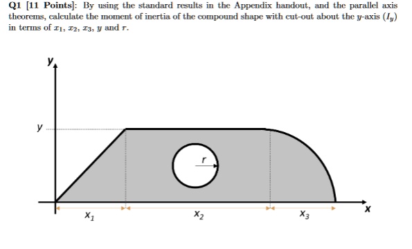 SOLVED: Q1[11 Points]: By using the standard results in the Appendix handout, and the parallel ...