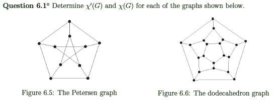SOLVED: Question 6.10 Determine x'(G) and x(G) for each of the graphs shown below. Figure 6.5 ...
