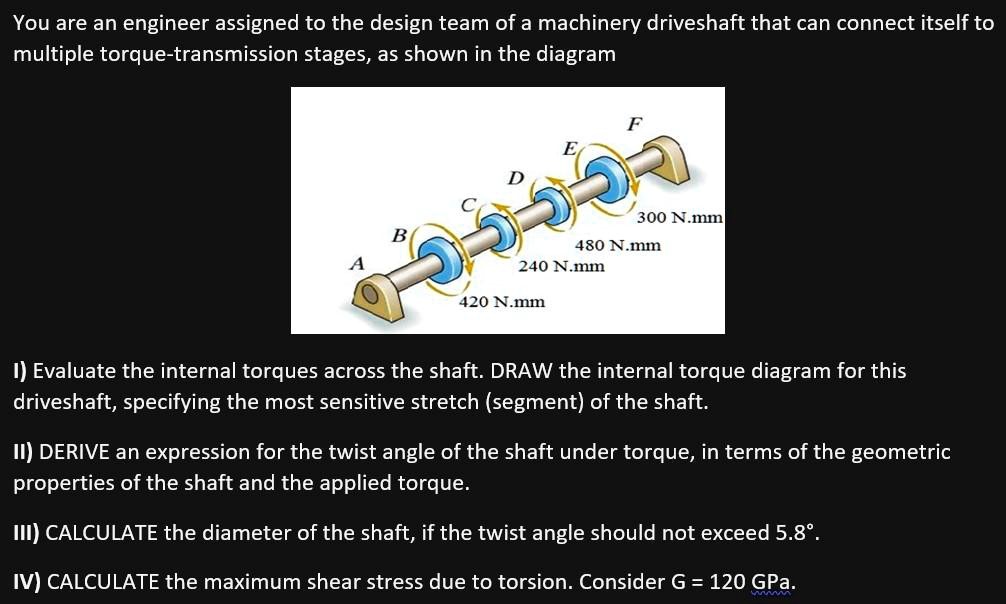 multiple torque transmission stagesas shown in the diagram 300 nmm 480nmm 240nmm 420nmm ...