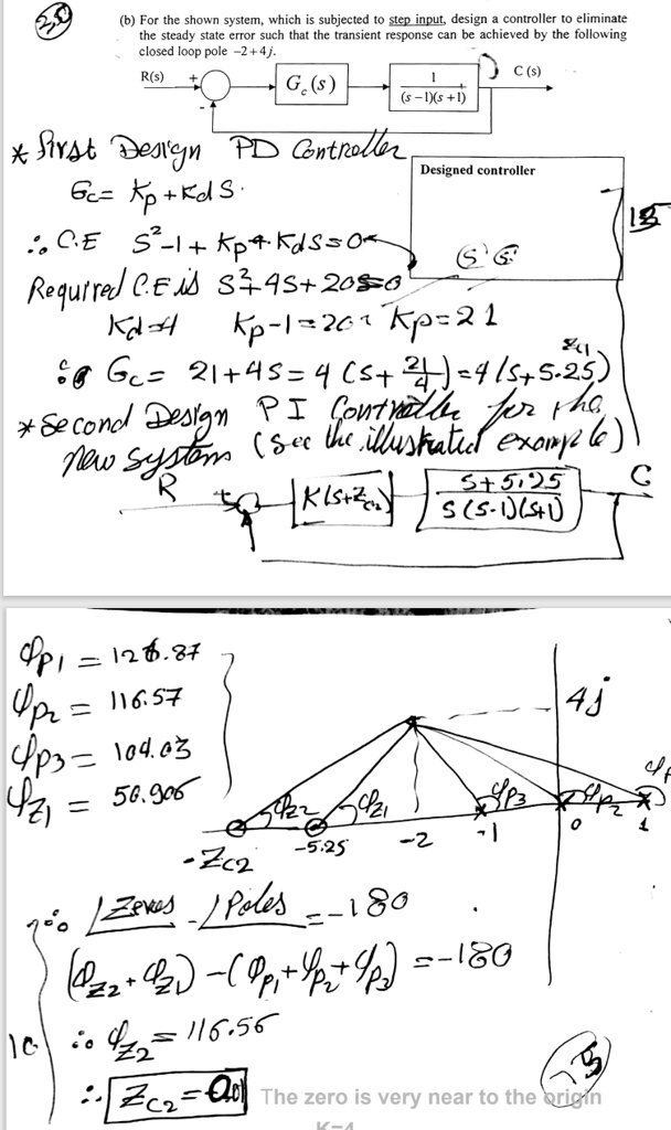SOLVED: solve step by step (b) For the shown system, which is subjected ...