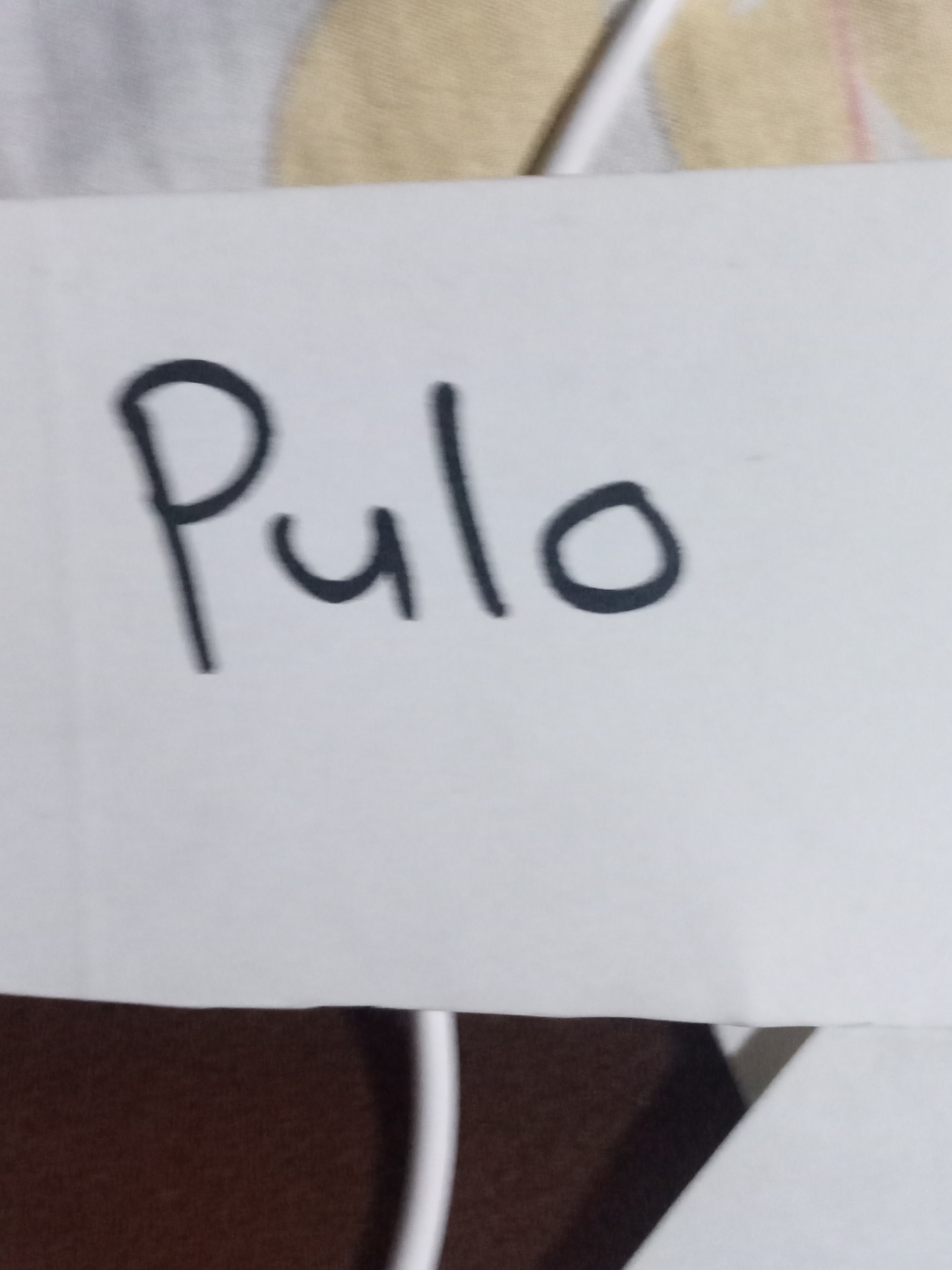 SOLVED: Pulo