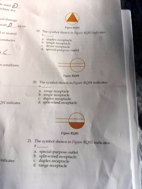 be used where dry cal damage with B for in- dor neutral conductor C in ...