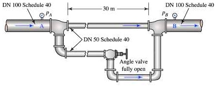 DN 100 Schedule 40 DN 100 Schedule 40 30 m PA PB DN 50 Schedule 40 ...