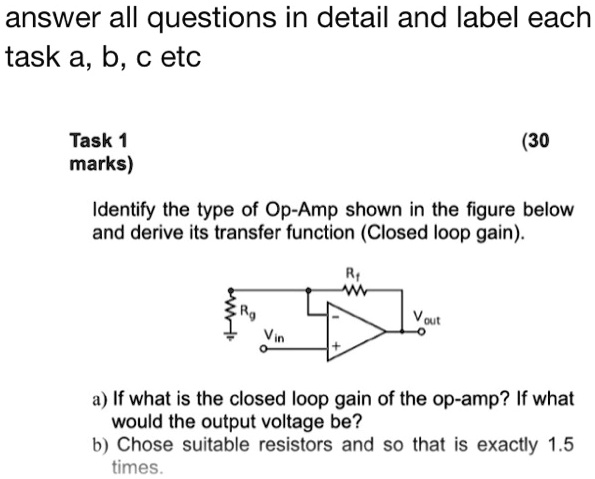 SOLVED: answer all questions in detail and label each task a,b,c etc ... SOLVED: answer all questions in detail and label each task a,b,c etc ...