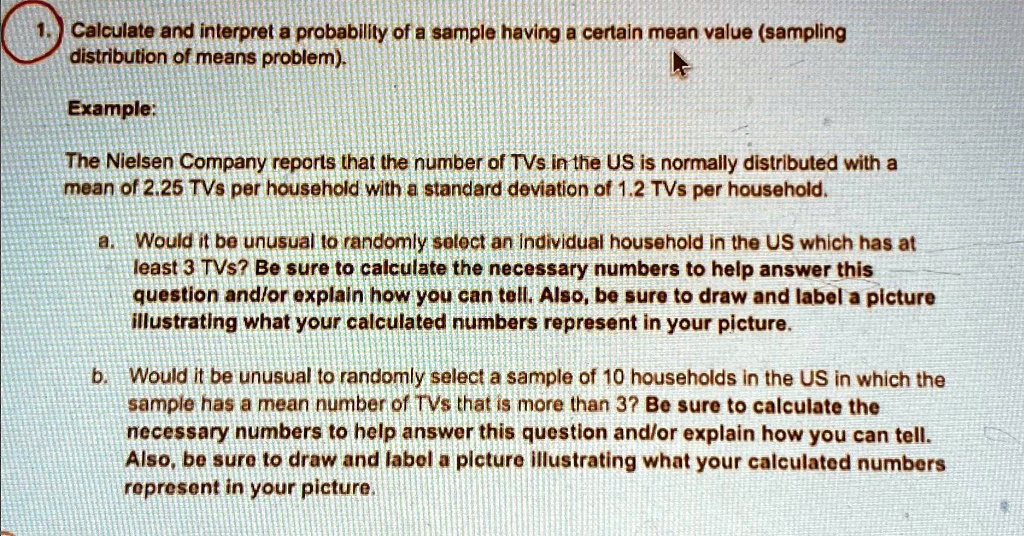 VIDEO solution: Calculate and interpret a probability of a sample ...