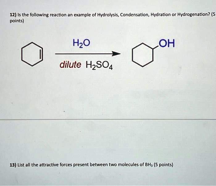 VIDEO solution: Is the following reaction an example of Hydrolysis ...