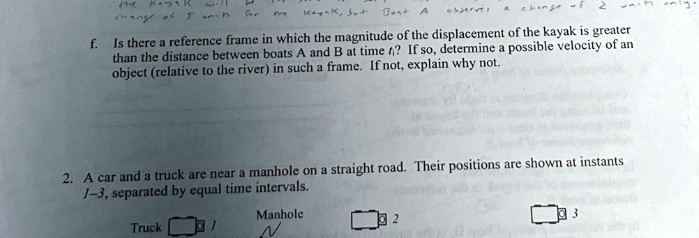 F Is There A Reference Frame In Which The Magnitude Of The Displacement