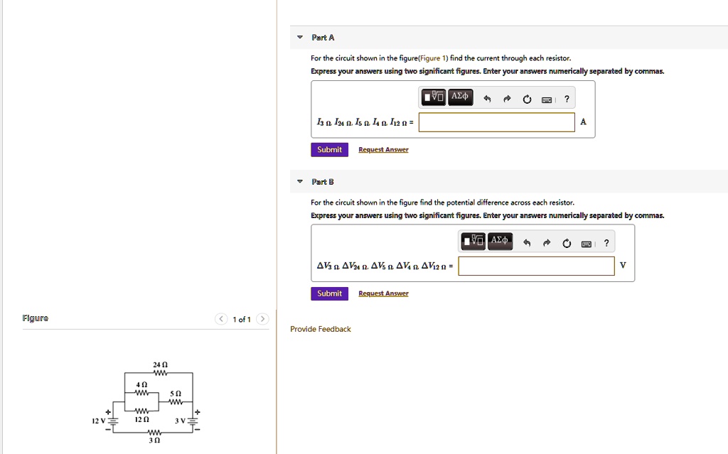 SOLVED:ParA For tne circuit shown in the figure (Figure find the ... SOLVED:ParA For tne circuit shown in the figure (Figure find the ...